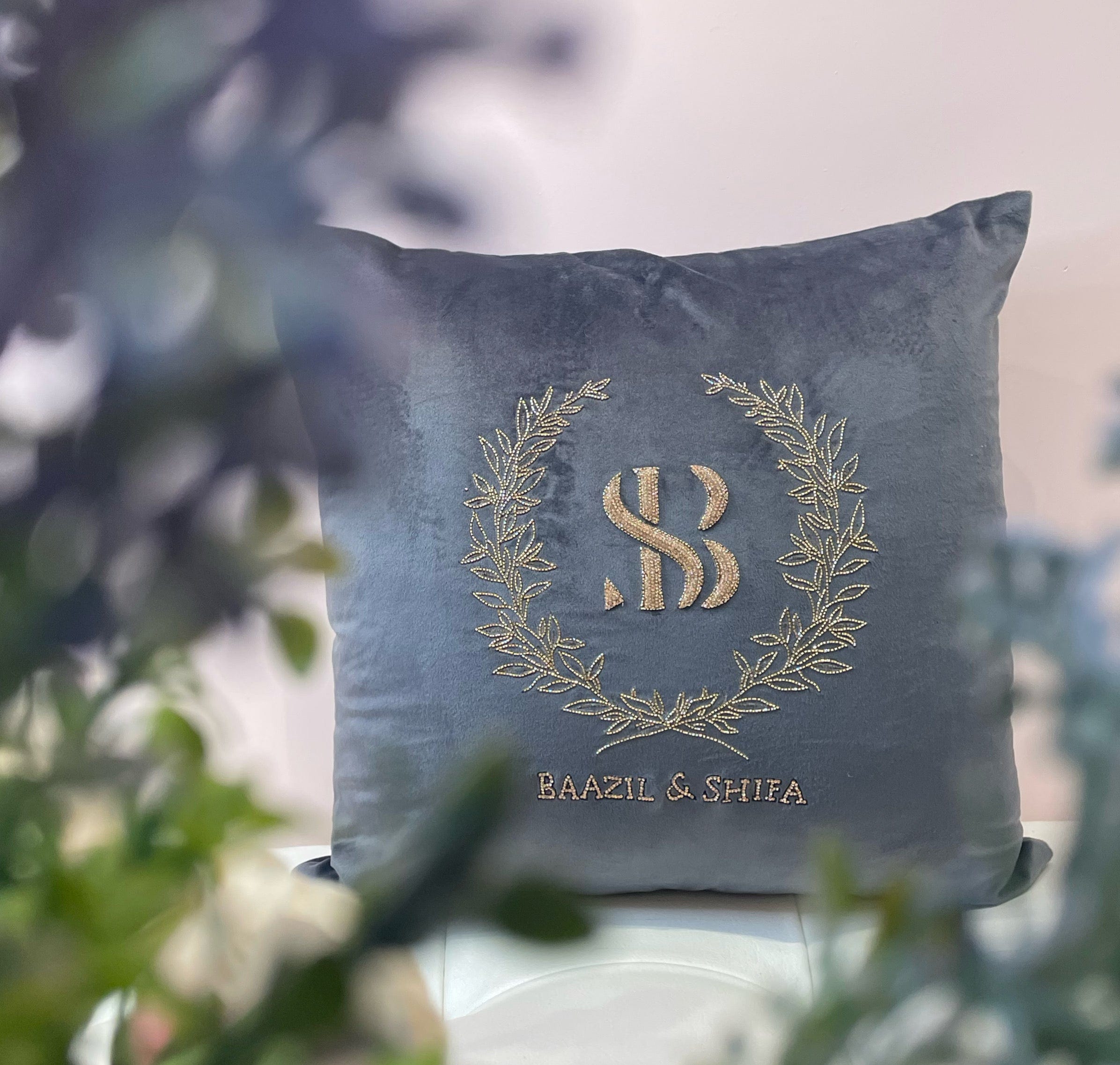 Customized Symbol/Logo Cushion – CrystazineStudio